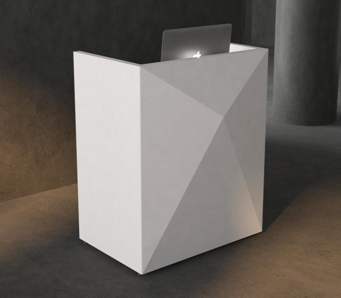 Geometric reception counter 138 | Cashier counter | WEONE